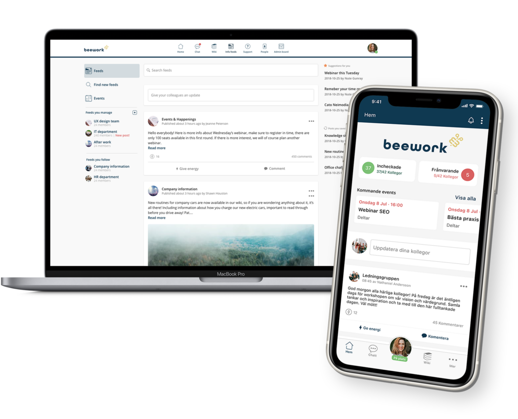 Ett enkelt och modernt intranät - prova idag!